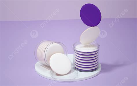 Puff Scene Modeling Model Background C4d Scene Cosmetic Modeling C4d Puff Modeling Background