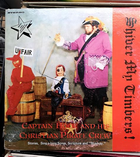 Wrecked Record Art All Formats Captain Hook And His Christian