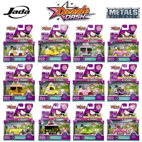 Jada Dazzle Dash Hello Kitty And Friends 12 Types To Choose Shopee