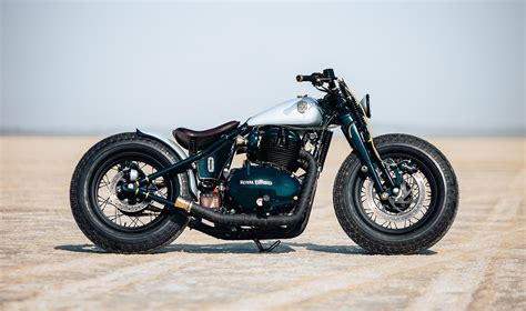 Royal Rigid Enfield 650 Bobber By Rajputana Customs Pipeburn