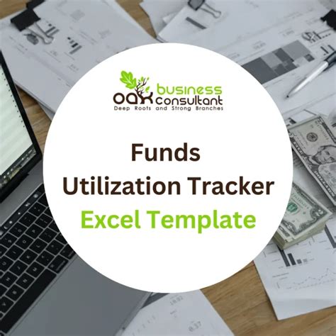 Utilization Of Funds Excel Template Oak Business Consultant