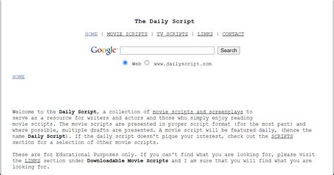 Daily Script