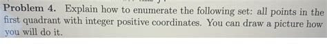 Solved Problem 4 ﻿explain How To Enumerate The Following