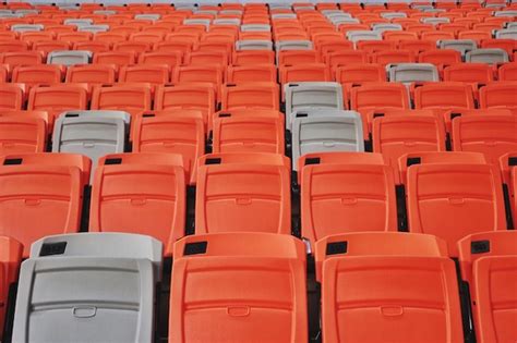 Premium Photo Empty Seats In Row