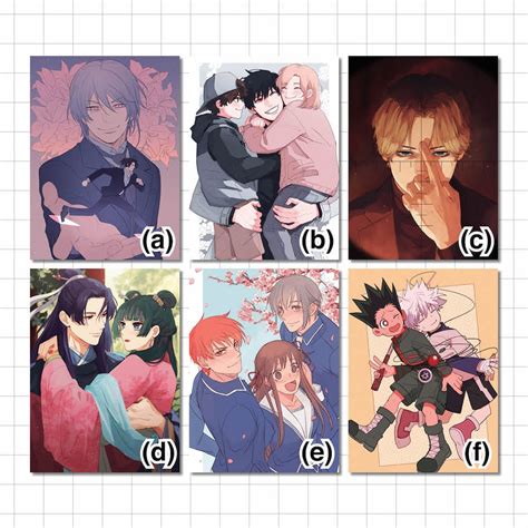 Misc Anime Series I A5 Prints Lightning Strikes Art
