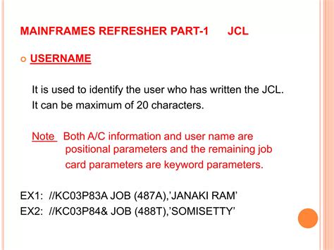 Mainframe Jcl Part 1 Pptx