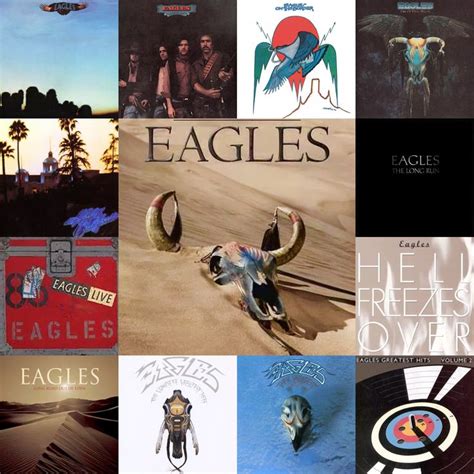 The Eagles Band Album Covers