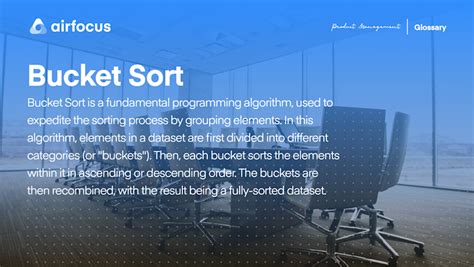What Is Bucket Sort Bucket Sort Definition And Faq