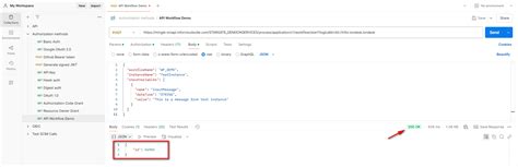 Starting A Workflow From An Api Infor Developer Portal