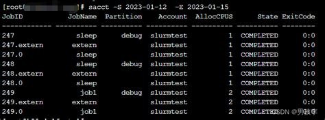 slurm常用命令总结 srun csdn博客