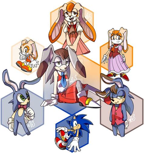 Hexafusion Multiply Like Rabbits By That Rae Of Sunshine Sonic Art Sonic Fan Art Sonic