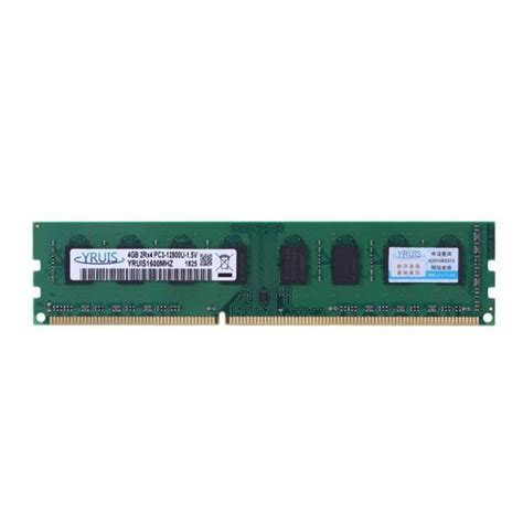 Yruis Ddr G Pc MÉMoire RAM Dimm V Bureau Ram MÉMoire Interne RAM Pour Amd Carte MÈRe