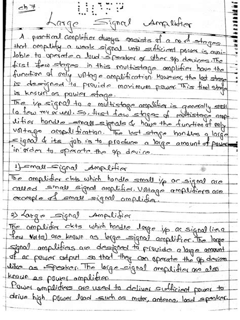 7 Ed Large Signal Amplifier Pdf