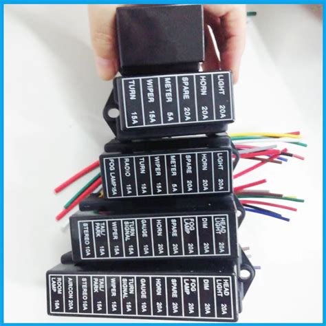 Universal 12 Atc Fuse Block Reliable 10 Way Fuse Box