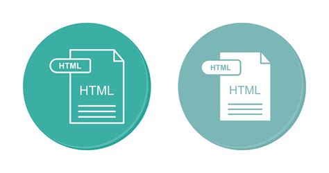 html vector icon 24863268 vector art at vecteezy
