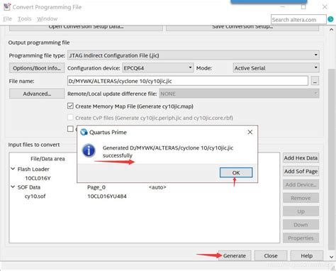 Intel（altera）fpga的sof转jic文件和下载详细教程fpga Jic下载 Csdn博客