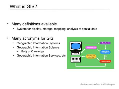Lecture 1b Introduction To Arc Gis Ppt