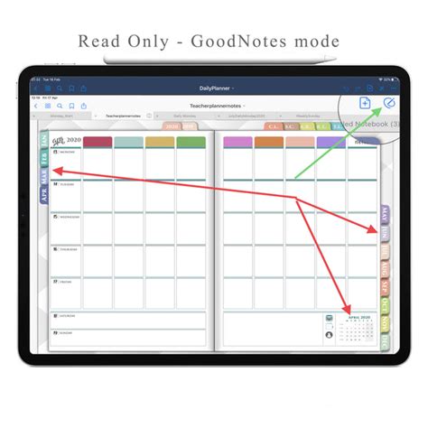 How To Navigate Using Hyperlinks In Goodnotes 6 Or Gn 5 — Ipad Planner