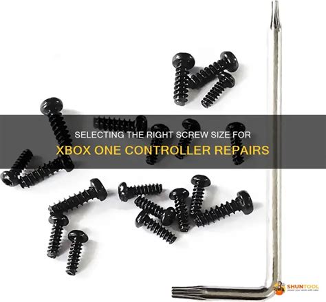 Selecting The Right Screw Size For Xbox One Controller Repairs Shuntool