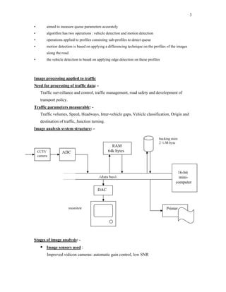 Real Time Image Processing Applied To Traffic Queue D Pdf
