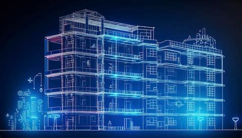 Premium Ai Image Building Design Concept Engineering Of The