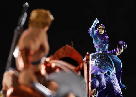 Artstation Masters Of The Universe Skeletor On Panthor 3d Sculpt