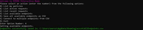 how to connect to multiple endpoints at once ezssh docs