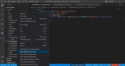 How To Create Lightning Web Component LWC In Visual Studio VS Code