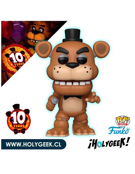 Funko Pop Five Nights At Freddys 10th Anniversary Freddy Fazbear 1060