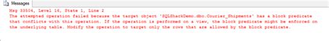 how to filter and block the data access using sql server 2016 row level