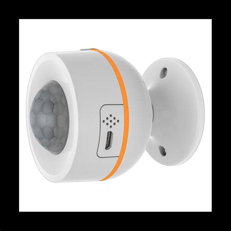 tuya zigbee smart pir motion sensor with temperature and humidity sensor usb power supply works