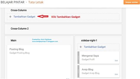 Belajar Pintar Cara Membuat Menu Bar Di Blogger Atau Blogspot Tanpa