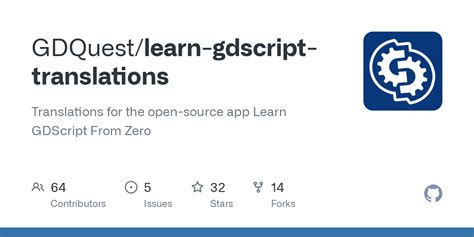 Github Gdquestlearn Gdscript Translations Translations For The Open