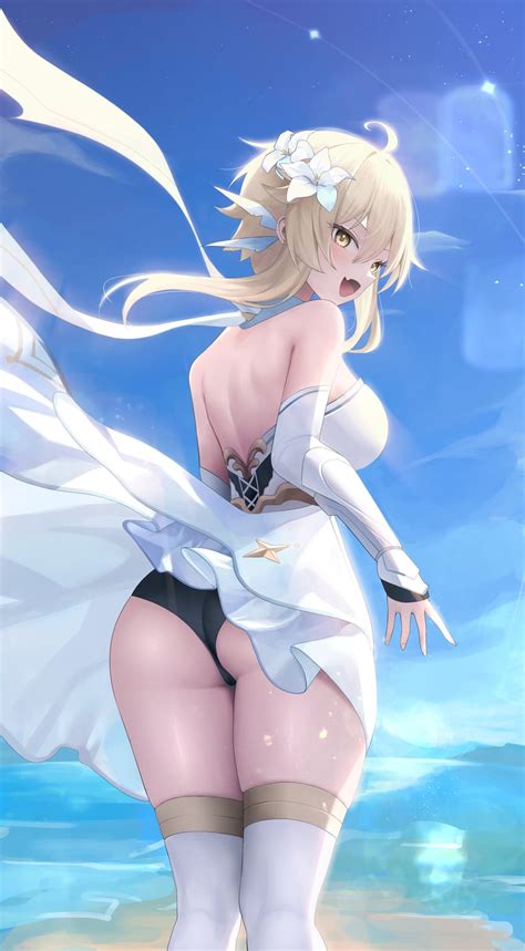 Lumine Genshin Impact Drawn By Rable Danbooru