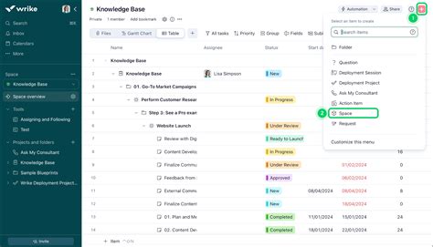 Creating Spaces Wrike Help Center