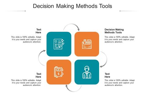 Decision Making Methods Tools Ppt Powerpoint Presentation Gallery Maker