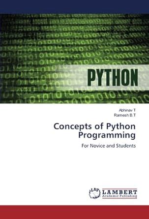 Concepts Of Python Programming Amazon In Books