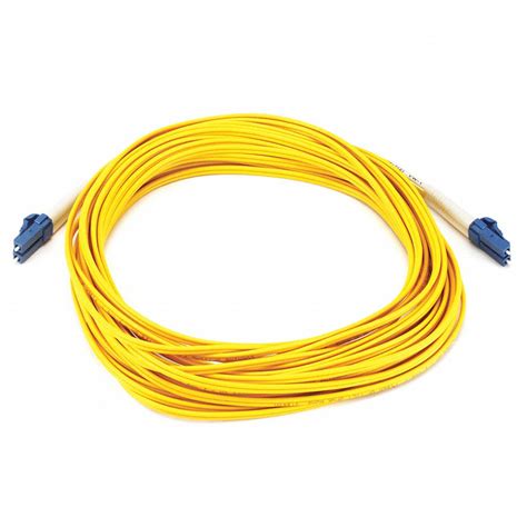 MONOPRICE Fiber Optic Patch Cord Single Mode Duplex M Length Patch Cord U