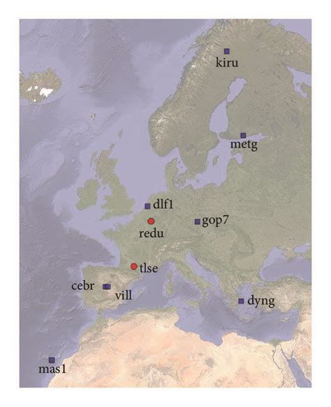 Distribution Of Observation Stations Download Scientific Diagram