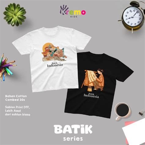 Jual KAOS KARAKTER MOTIF BATIK Shopee Indonesia