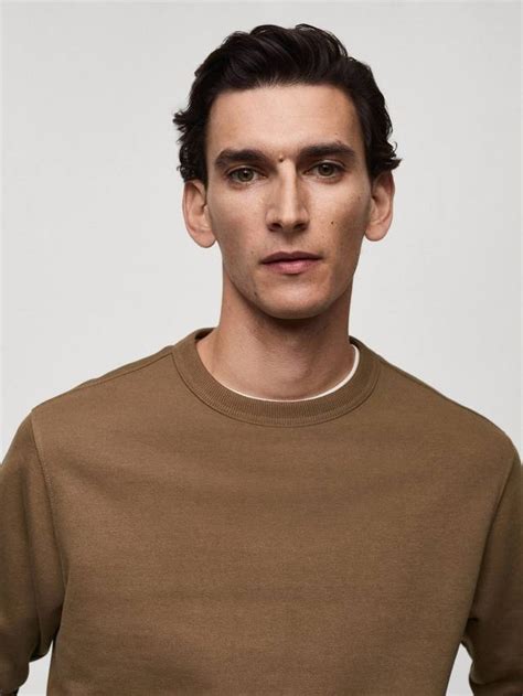 Mango Crew Neck Regular Fit Sweatshirt