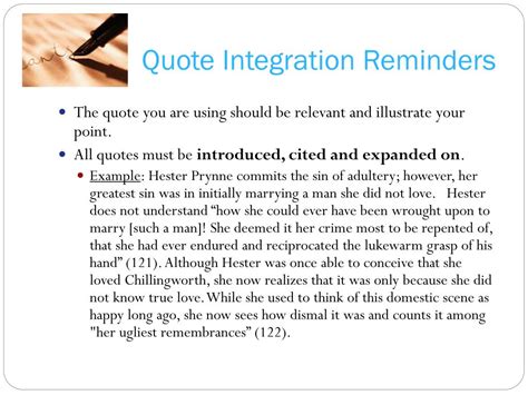 Ppt Proper Quote Integration Practice Powerpoint Presentation Free