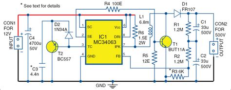 HVDC Power Supply Design Detailed Electronics Project