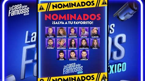 Castigo En La Casa De Los Famosos México Cómo Votar Y A Qué Hora Es
