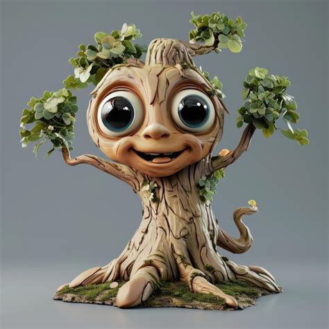 47000 Adorable Tree Character Pictures