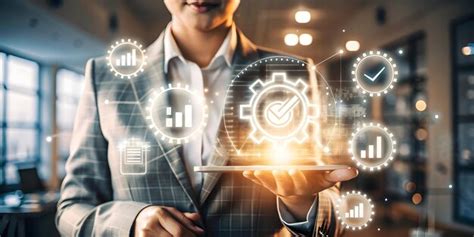 Ai System And Quality Assurance Metrics Icons Representing Ais Role In Monitoring Qa Metrics Ide