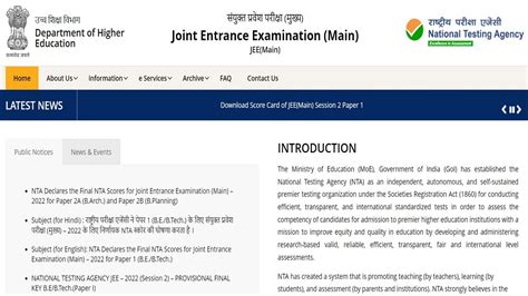 Jee Main 2023 Application Date Registration Dates Exam Schedule Here
