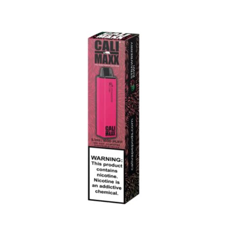 Cali Pods Cali Maxx Vape 1600 Puffs 5 1ml Vapewholesalemall