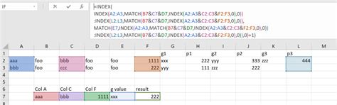 indexing excel struggling with complex index match match lookup