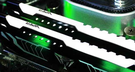 Viper Led Ddr4 Patriot Sarme Du Rétroéclairage Ginjfo